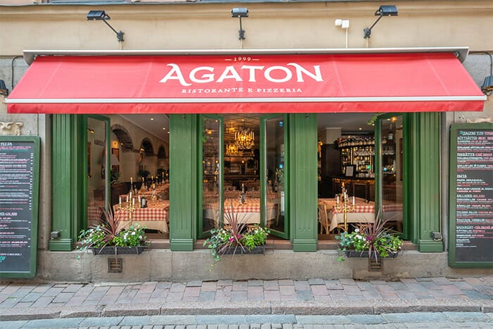 Restaurang Agaton - View Stockholm